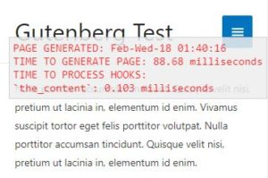 Benchmarking Gutenberg | Greg Schoppe